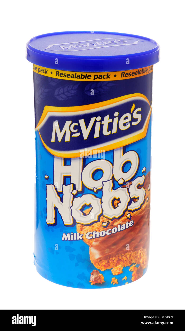 McVities Hob Nobs Biscuits Stock Photo - Alamy
