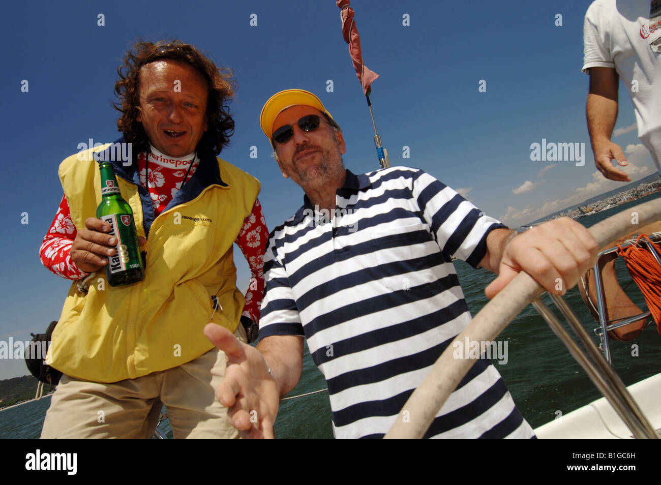 sailing yacht racing Stock Photo - Alamy