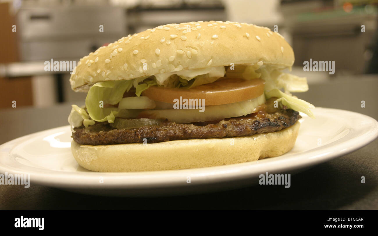 The Perfect Whopper Stock Photo - Alamy