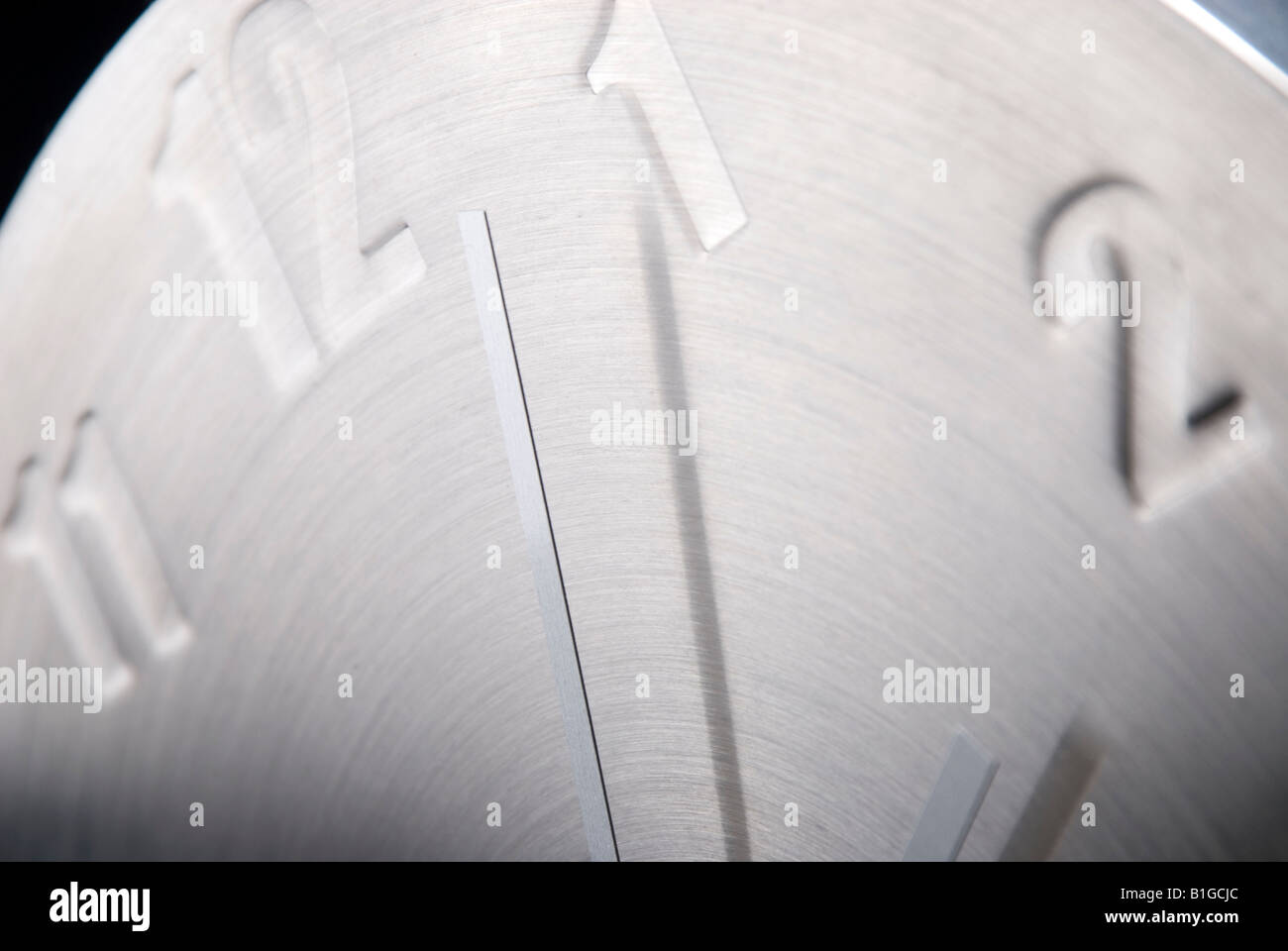 close up of a metal clock face Stock Photo - Alamy