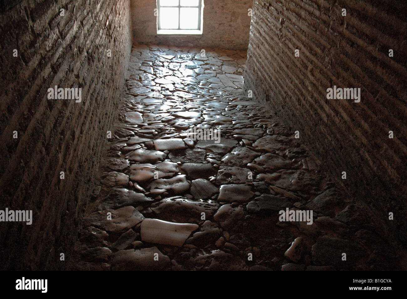 Window Light reflecting off marble walkway Stock Photo - Alamy