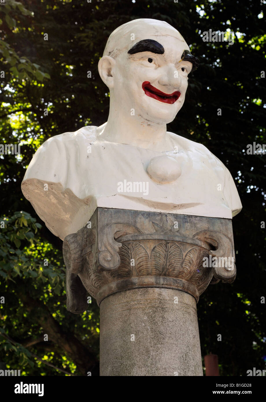 Pierrot, the main figure in pantomime theatre in Tivoli, Copenhagen ...