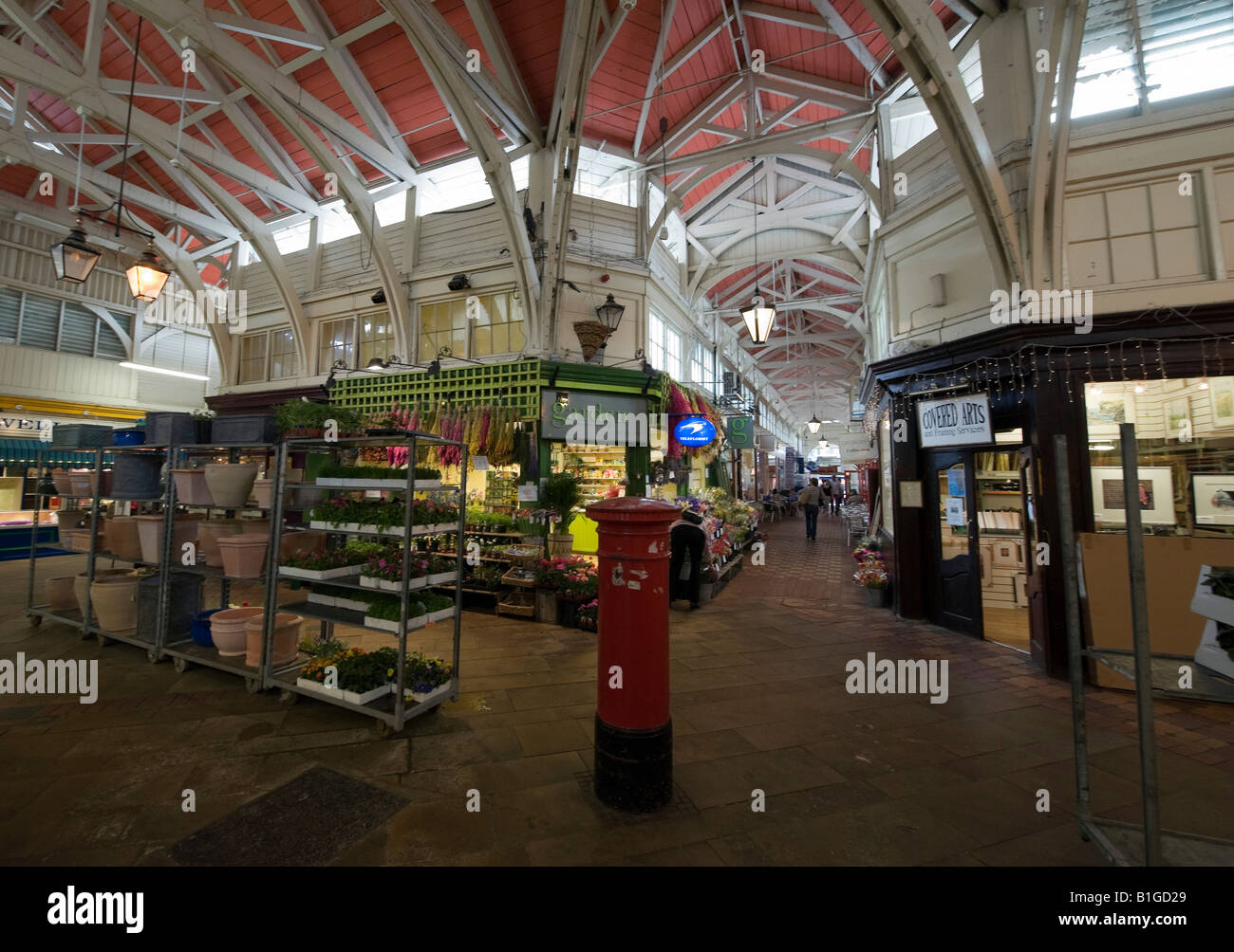 The Covered Market, Oxford Stock Photo - Alamy