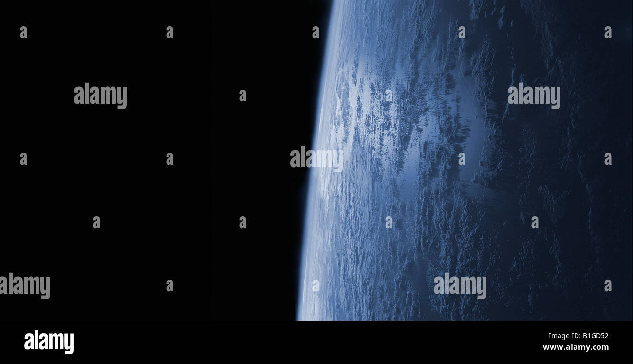 The Earth from space Stock Photo - Alamy