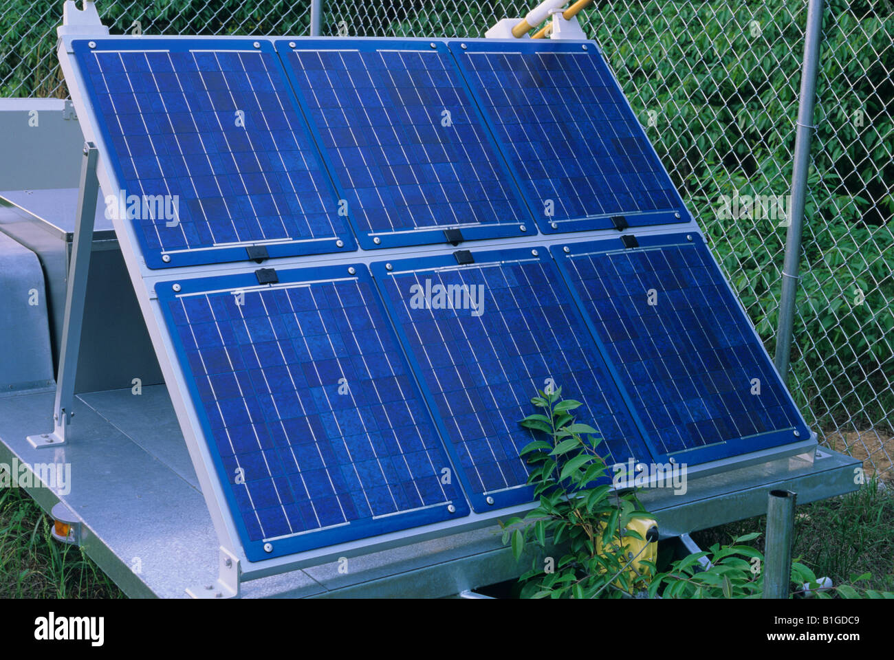 Portable Solar Panels Stock Photo - Alamy