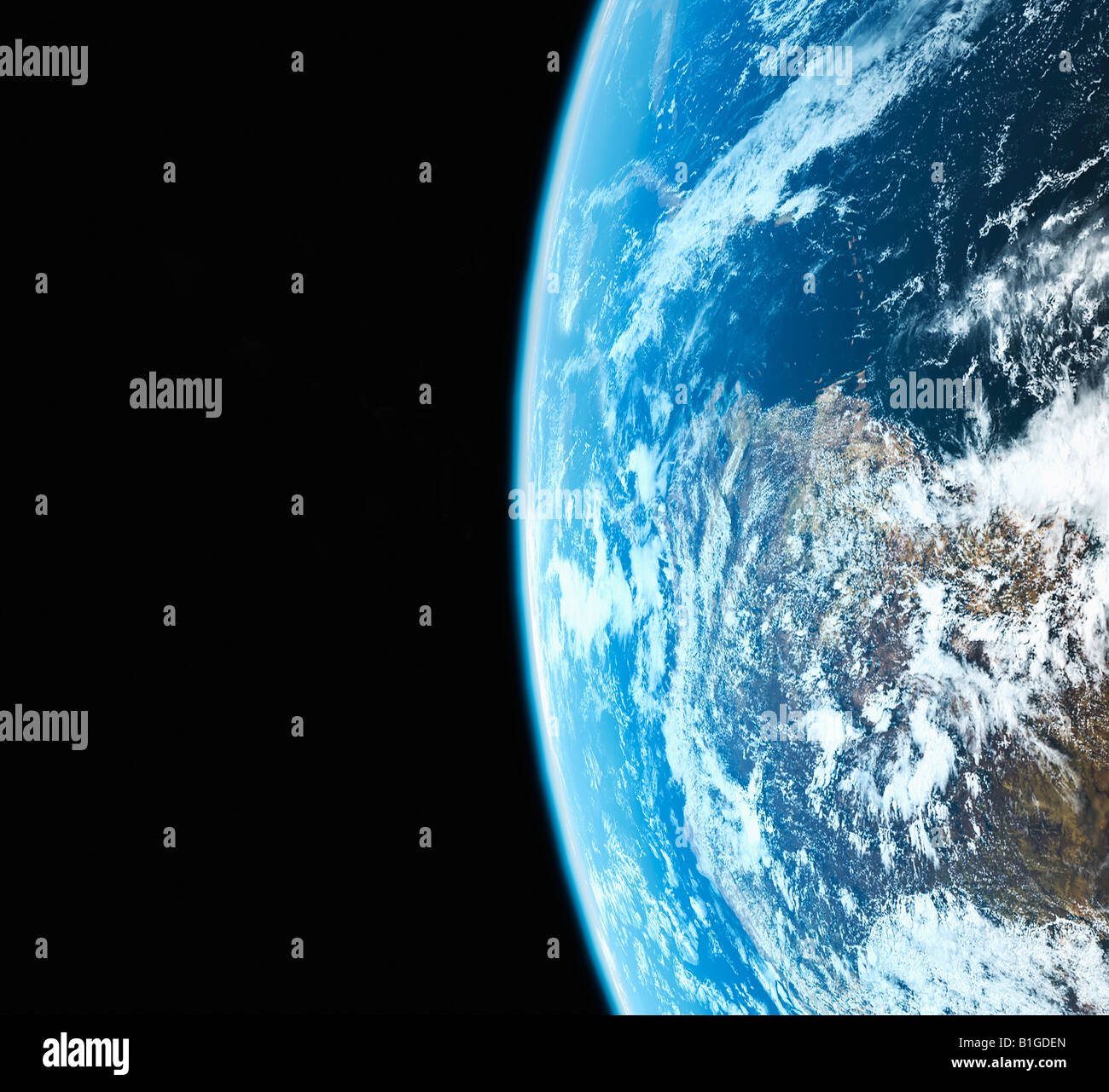 The Earth from Space Stock Photo - Alamy