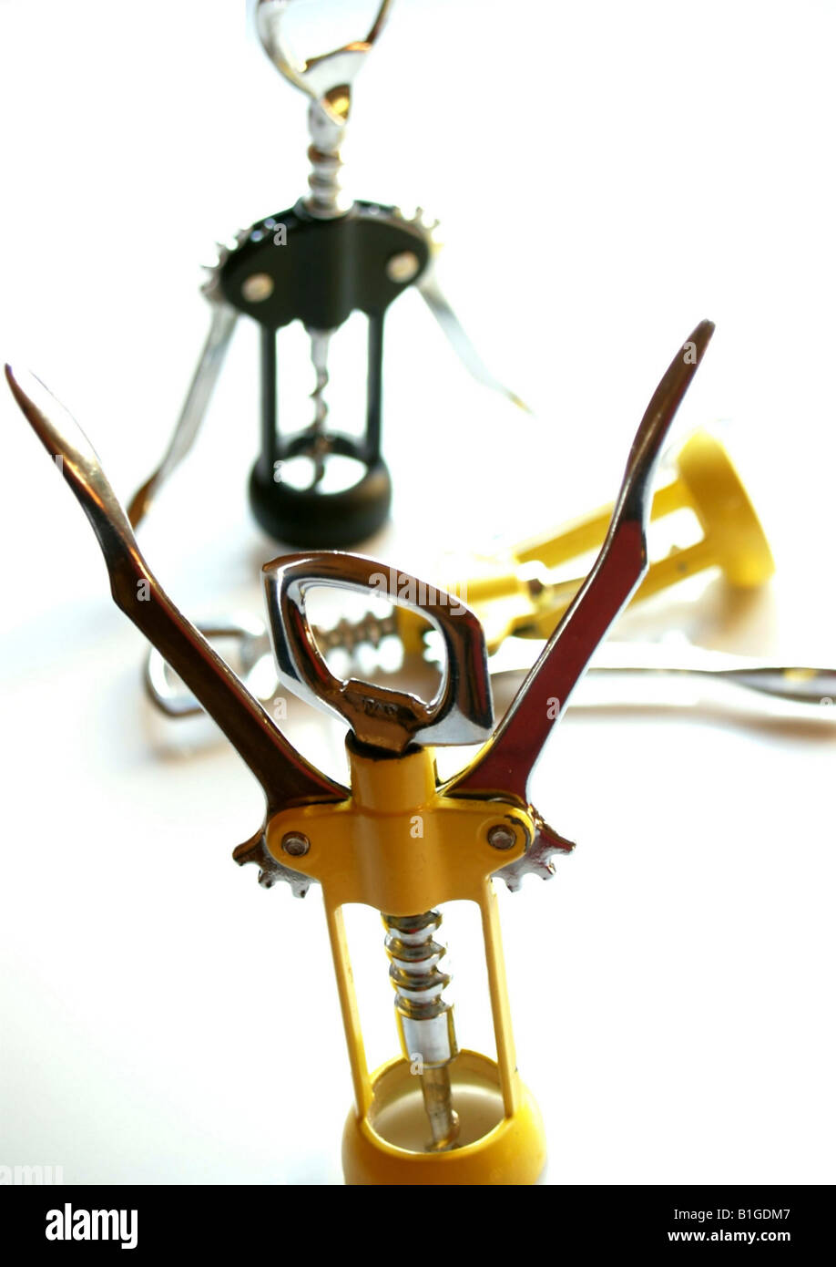 Detail of bottle screws Stock Photo - Alamy