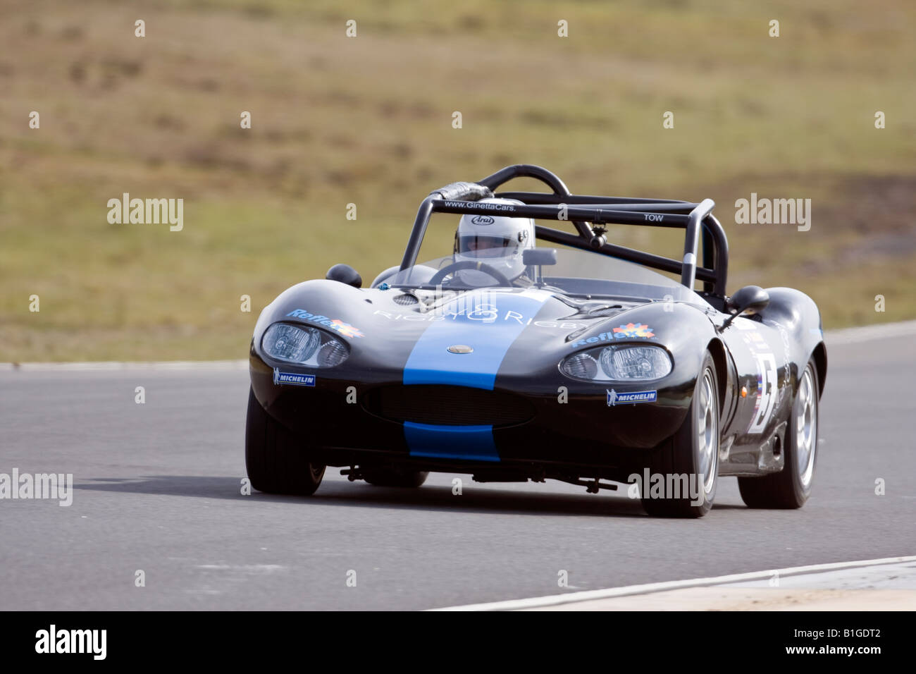 Steve Rigby Reflex Racing GB driving G20 in Ginetta Championship 2008 ...