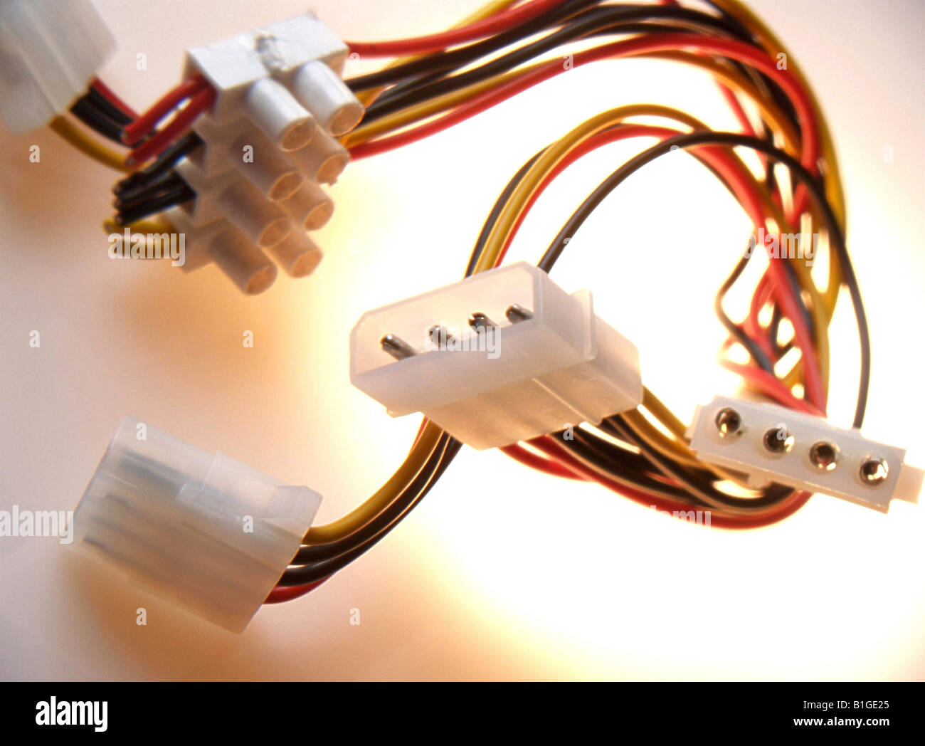 Closeup of wire outlet and plug Stock Photo - Alamy