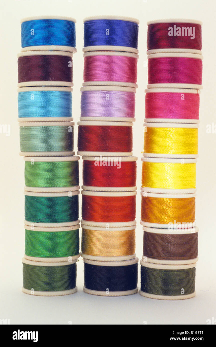 Four spools hi-res stock photography and images - Alamy
