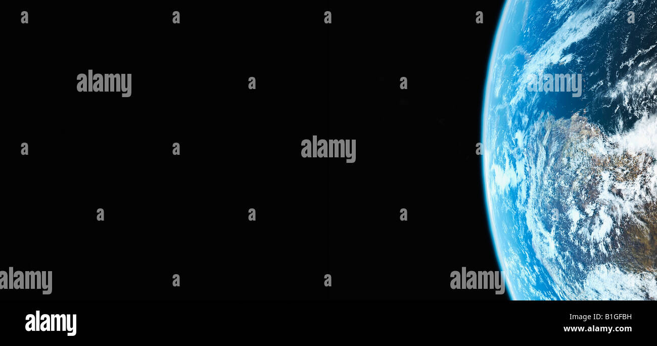 The Earth from Space Stock Photo - Alamy