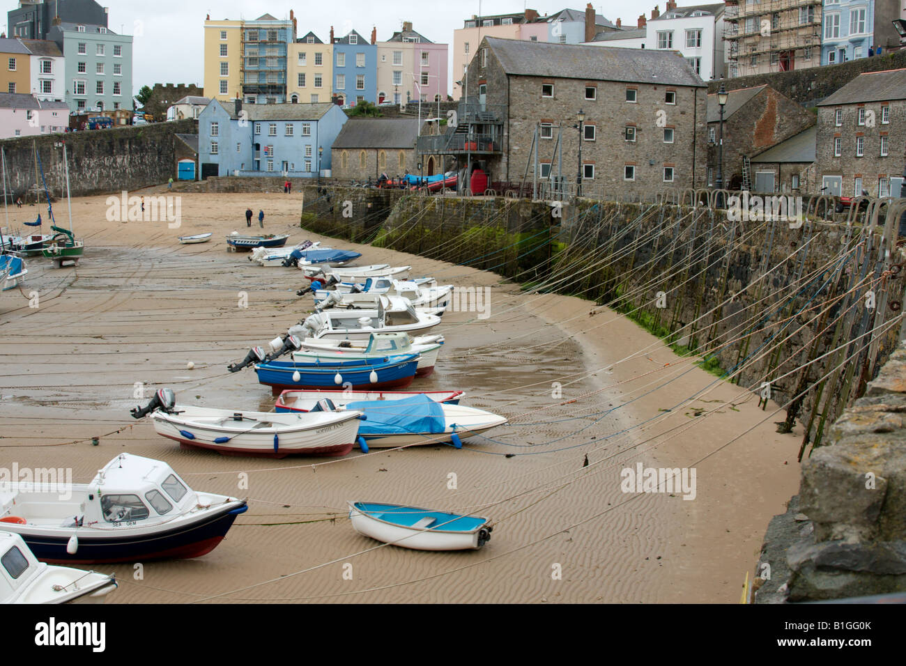 Tenby Harbour, Wales Stock Photo - Alamy