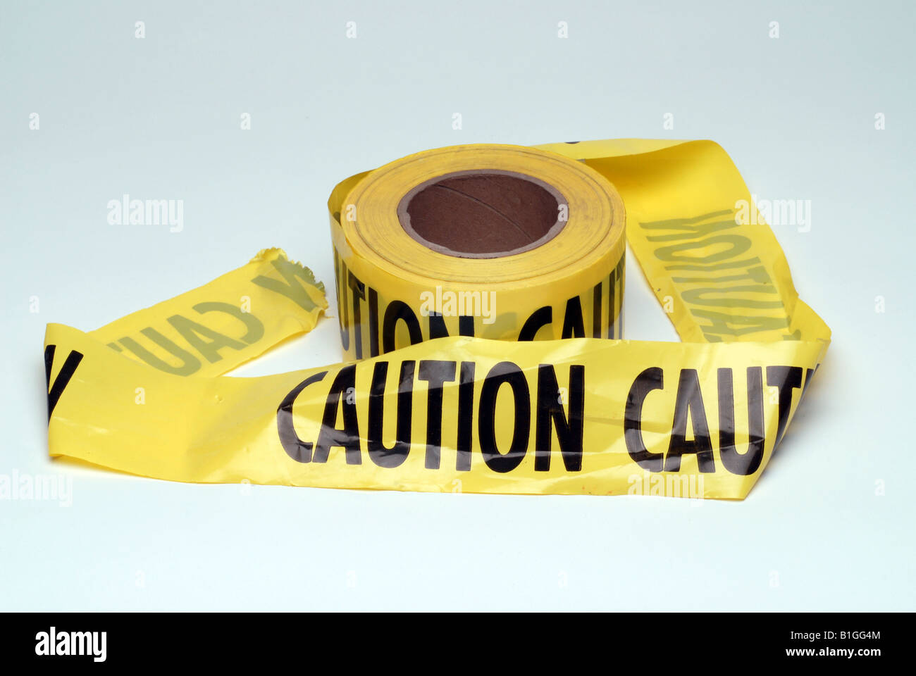 Torn caution tape hi-res stock photography and images - Alamy