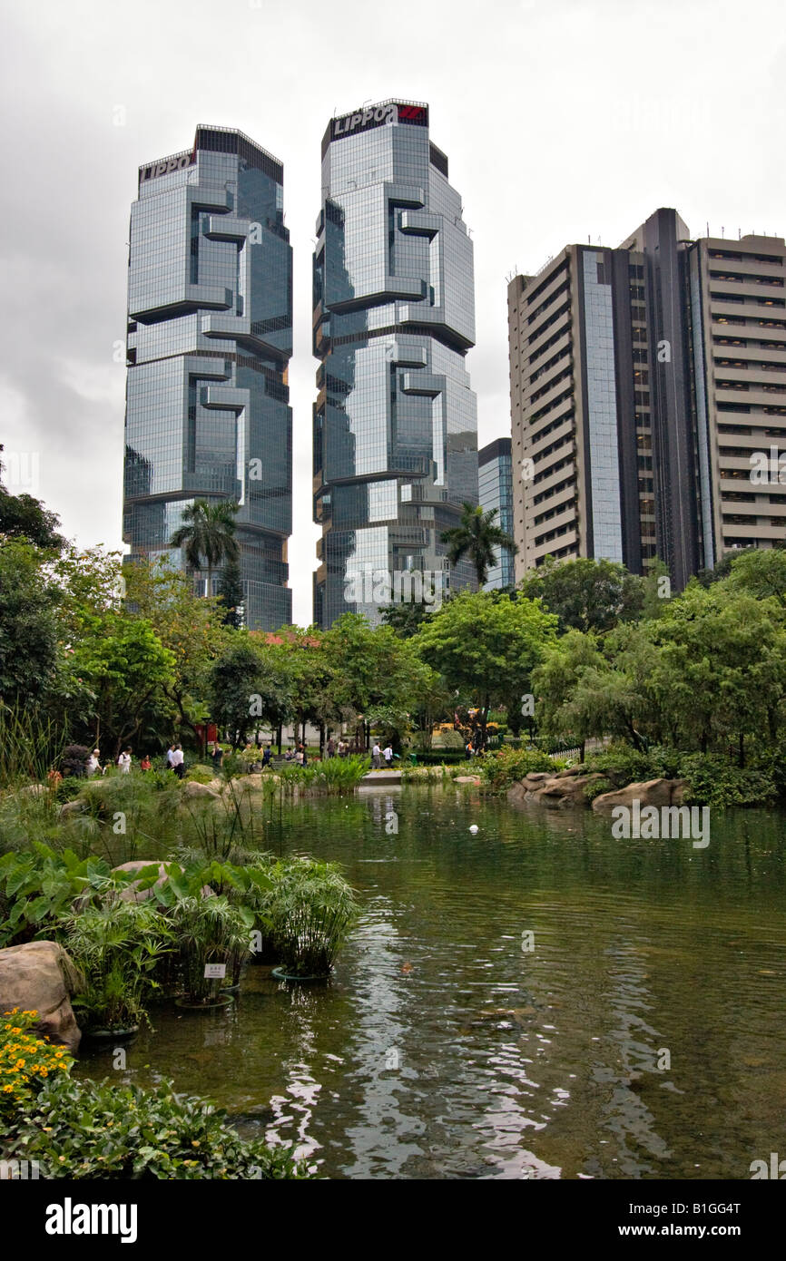 Lippo Centre, Hong Kong Stock Photo - Alamy