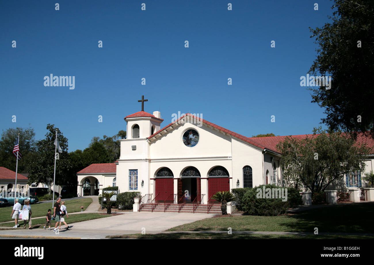 First Methodist Church of Mount Dora in Central Florida Stock Photo - Alamy