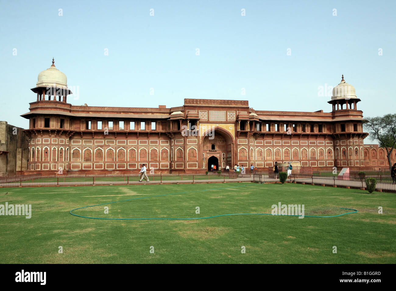 The Red Fort Agra India AKA Lal Qila Fort Rouge and Agra Fort Stock ...