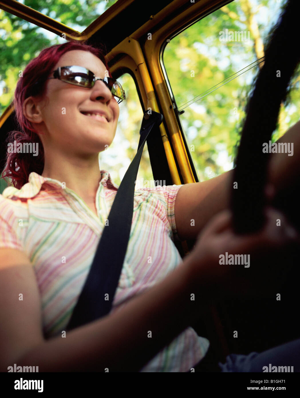 Driving a hi-res stock photography and images - Alamy