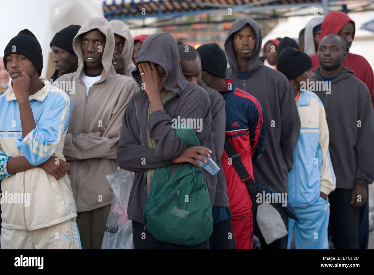 African refugees hi-res stock photography and images - Alamy