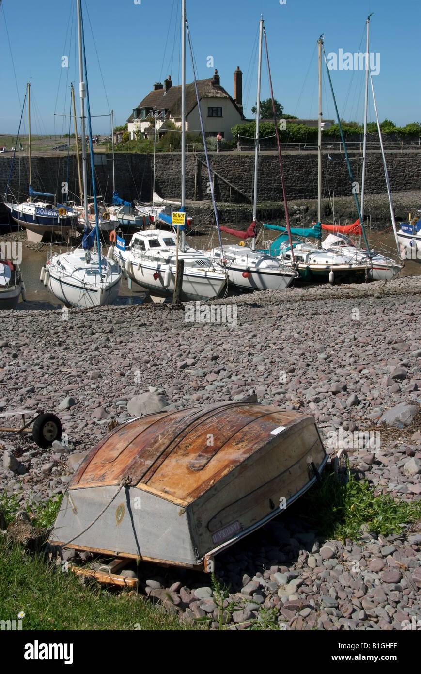 PORLOCK WEIR. DEVON. ENGLAND. UK Stock Photo - Alamy