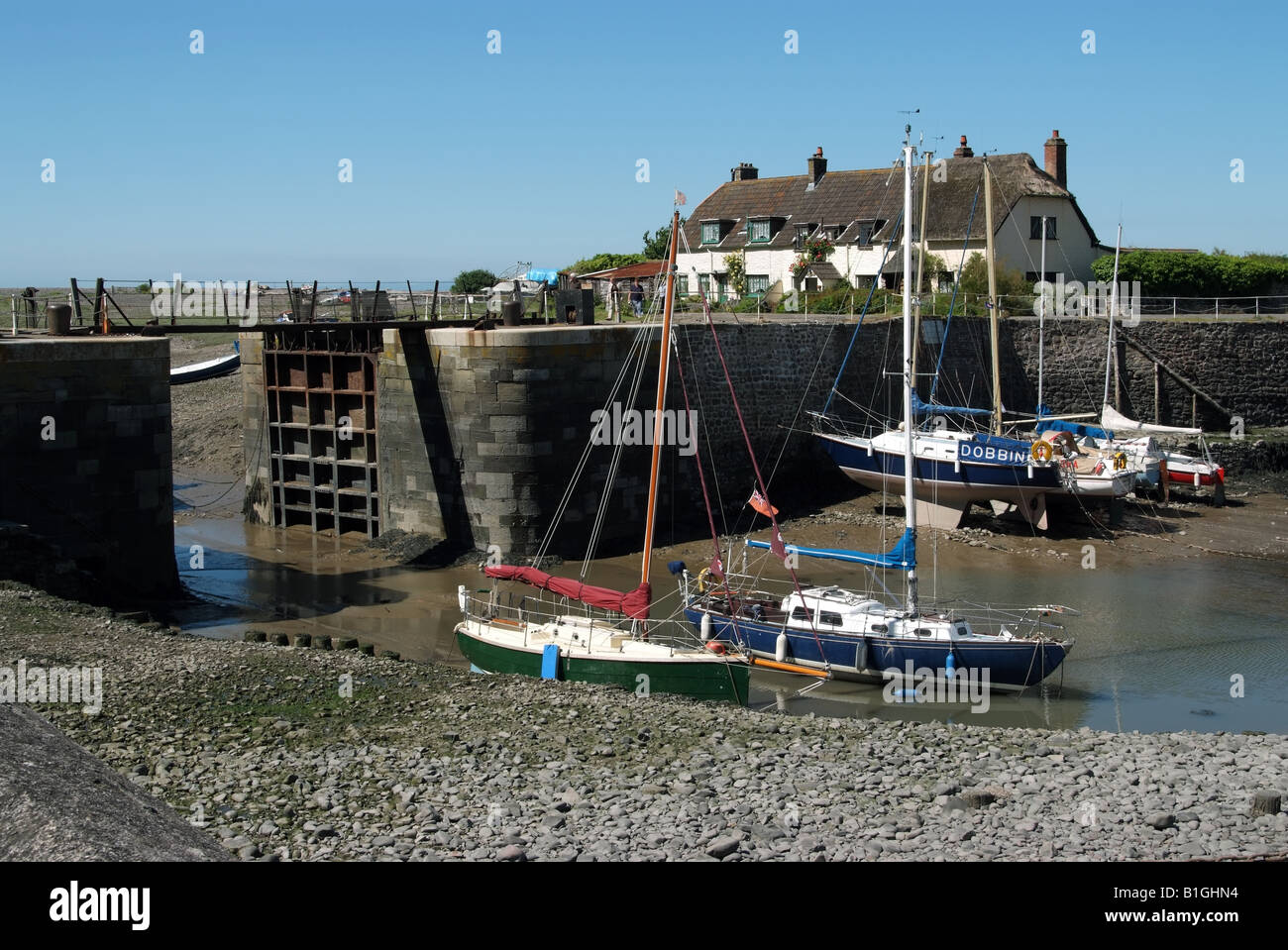PORLOCK WEIR. DEVON. ENGLAND. UK Stock Photo - Alamy