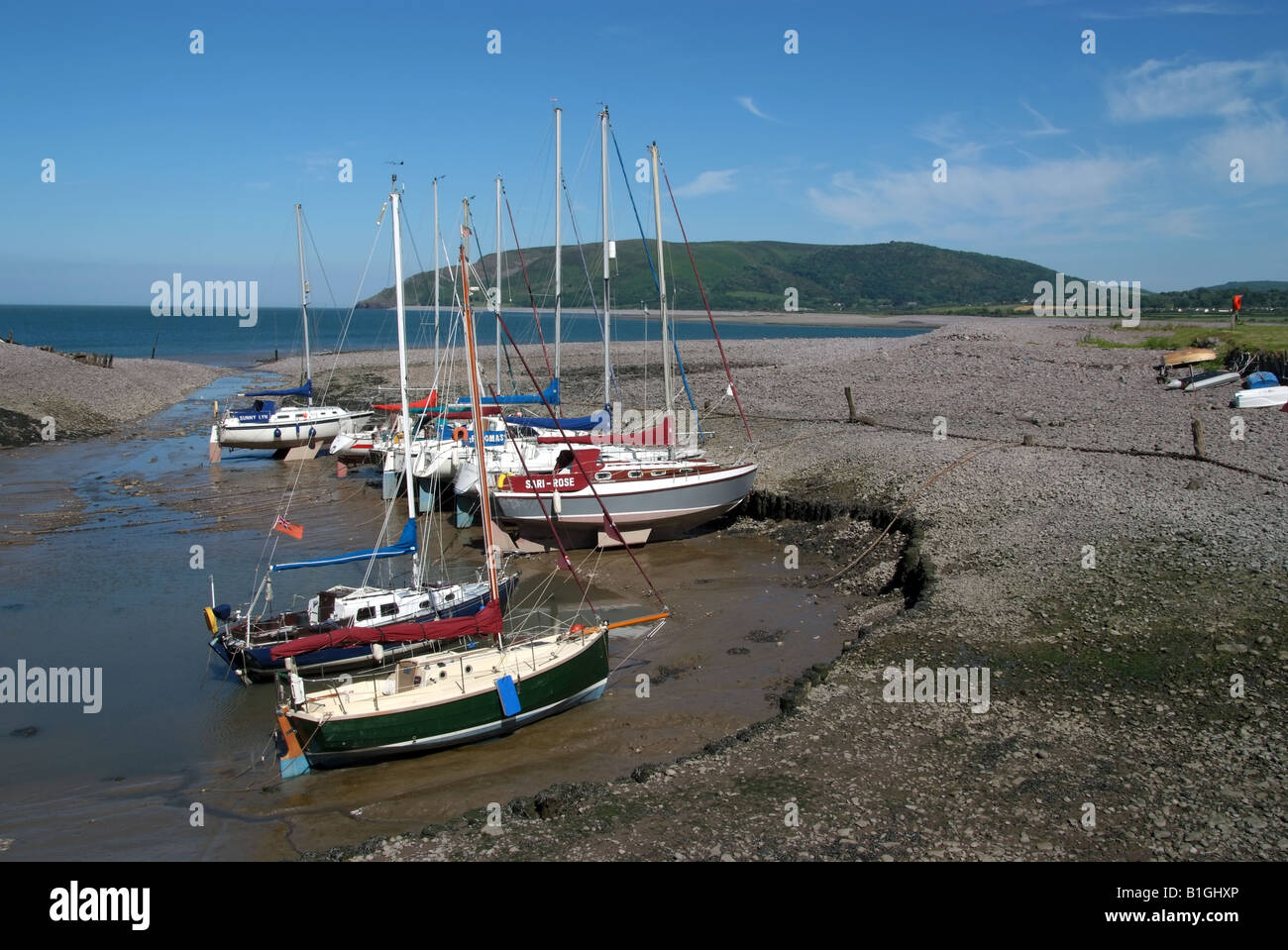 PORLOCK WEIR. DEVON. ENGLAND. UK Stock Photo - Alamy