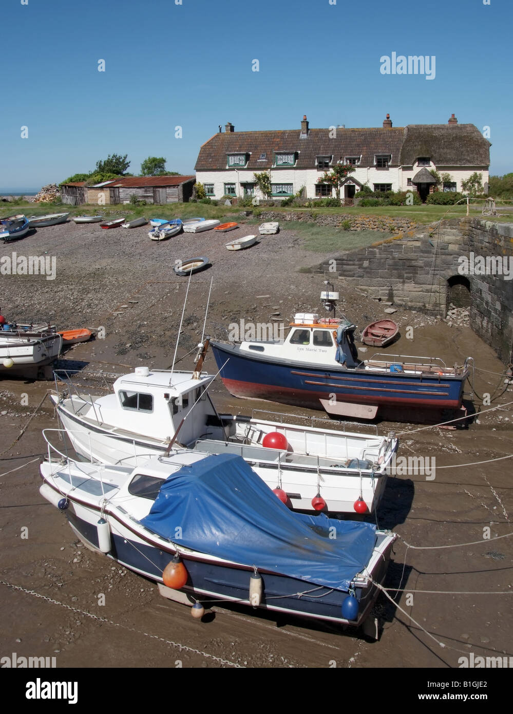 PORLOCK WEIR. DEVON. ENGLAND. UK Stock Photo - Alamy