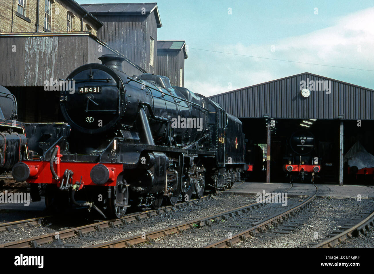 British Railways steam locomotive 48431 Stock Photo - Alamy