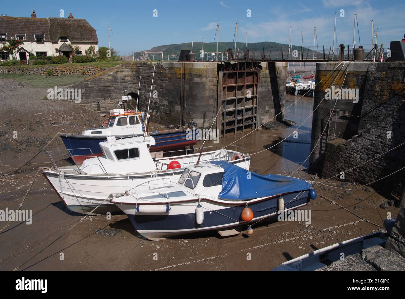 PORLOCK WEIR. DEVON. ENGLAND. UK Stock Photo - Alamy