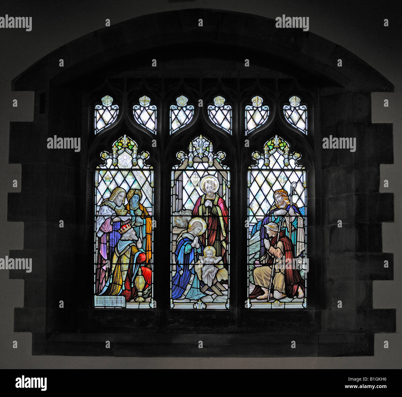 The Nativity window. Church of Saint Paul, Caton-with Littledale ...