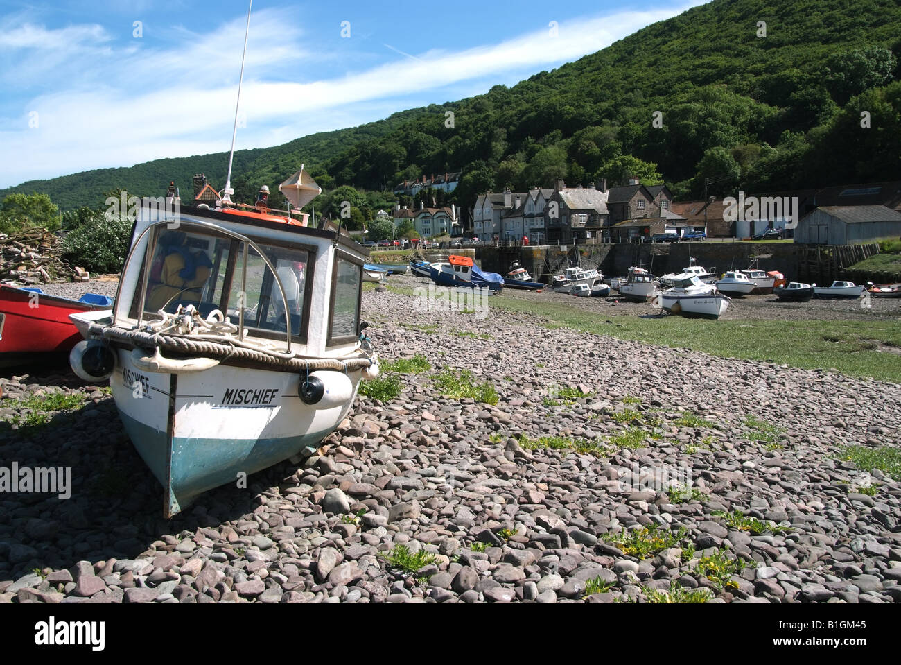PORLOCK WEIR. DEVON. ENGLAND. UK Stock Photo - Alamy