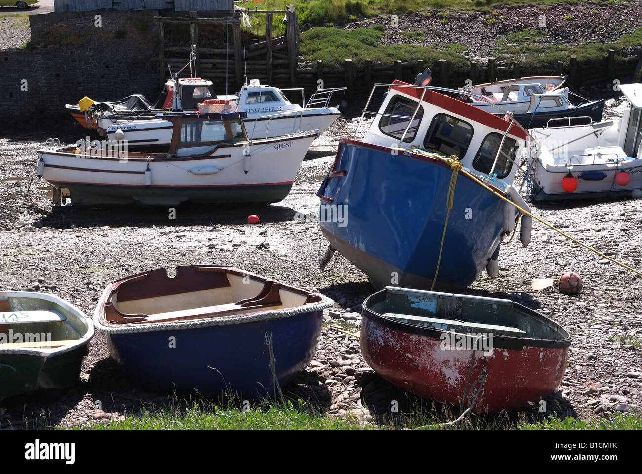 PORLOCK WEIR. DEVON. ENGLAND. UK Stock Photo - Alamy