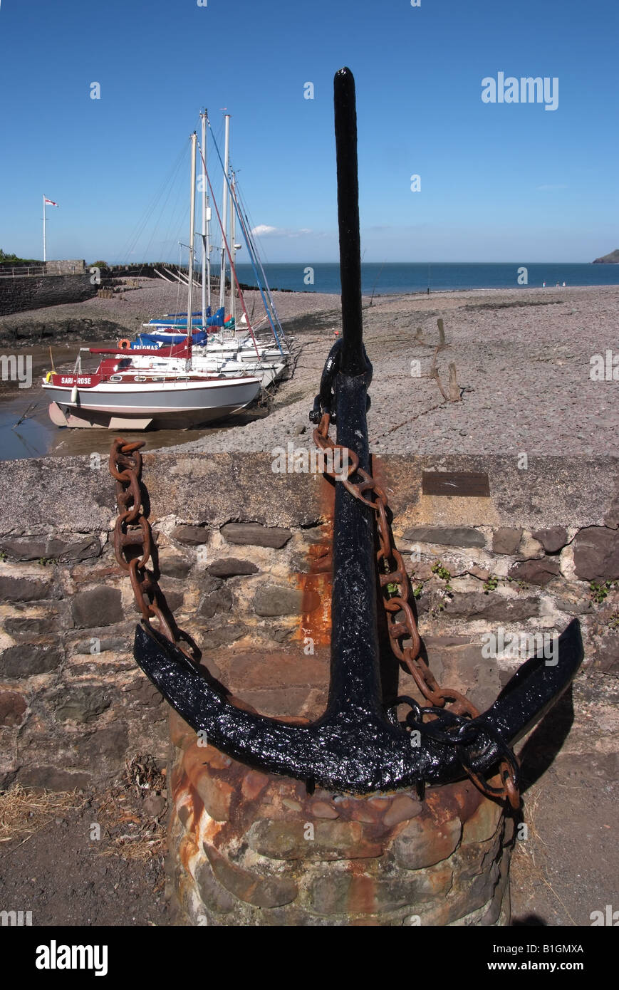 PORLOCK WEIR. DEVON. ENGLAND. UK Stock Photo - Alamy