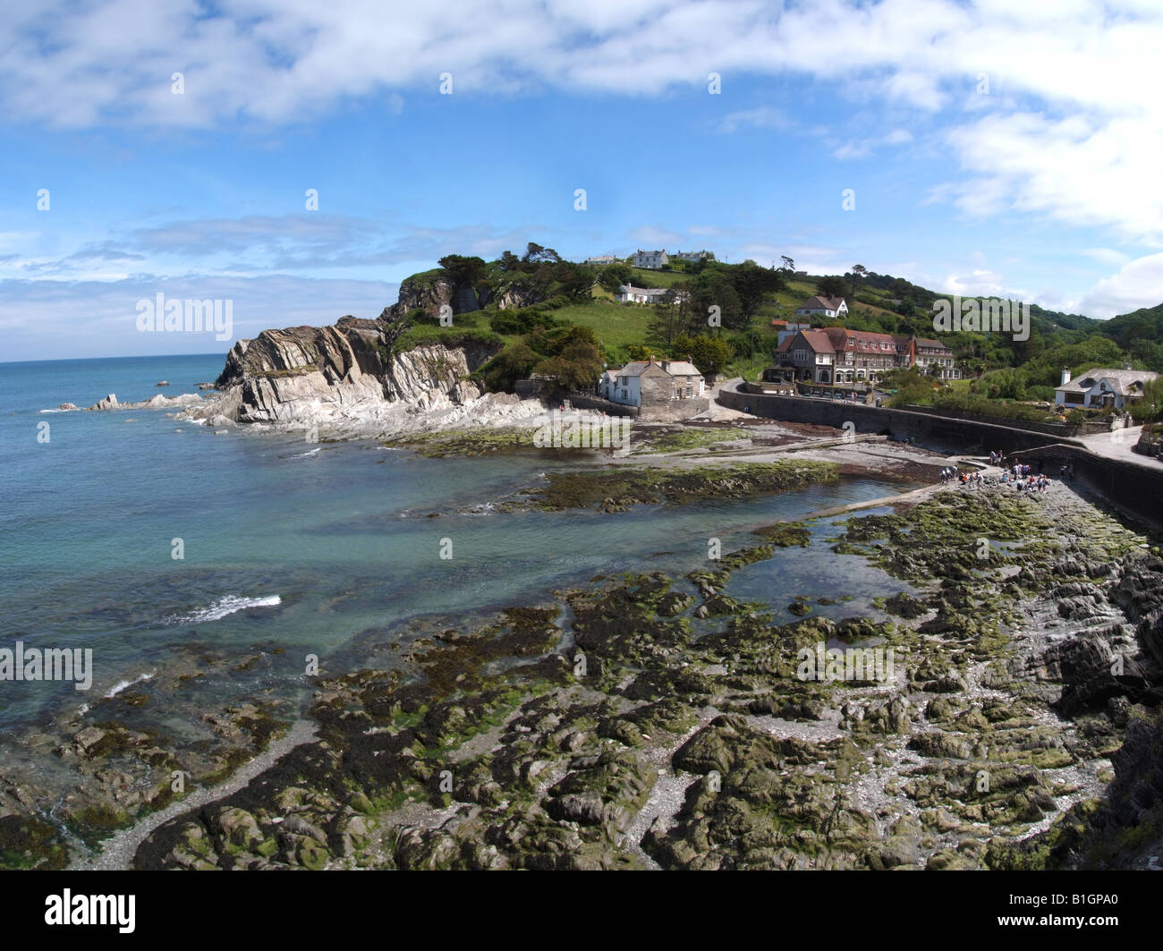 LEE BAY. DEVON. ENGLAND. UK Stock Photo - Alamy