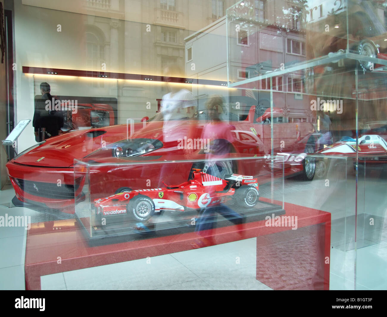 ferrari merchandise shop in berlin, germany Stock Photo - Alamy
