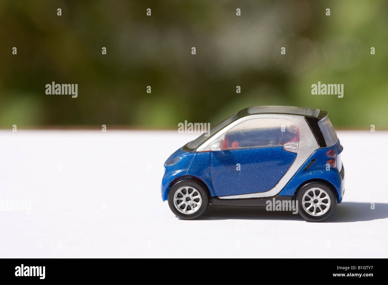 blue toy car Stock Photo - Alamy