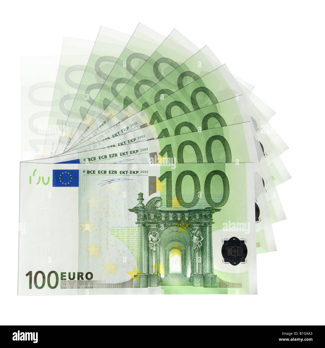 100 Euro banknotes Stock Photo - Alamy