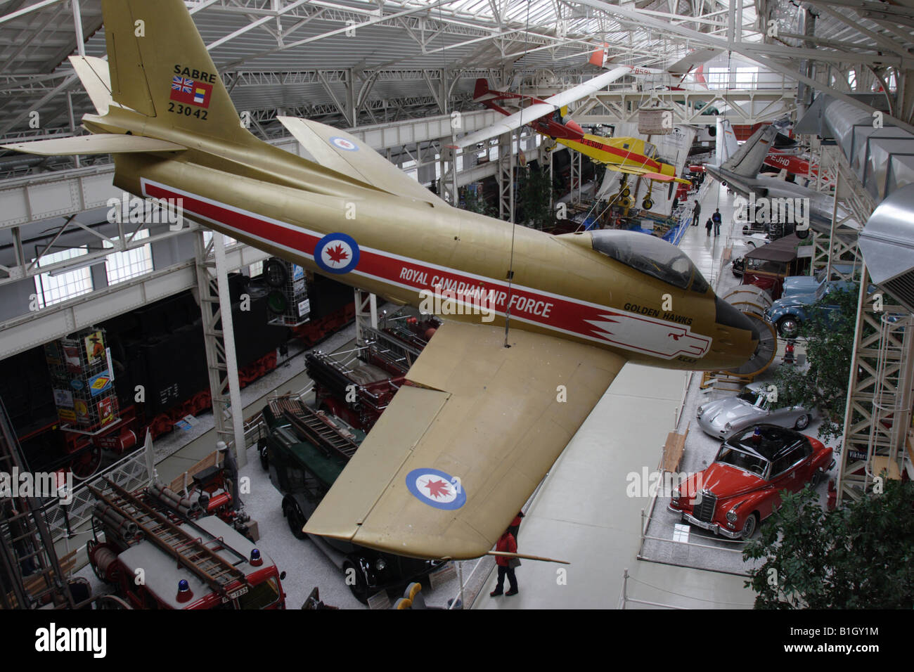 Inside of Technik Museum Speyer, Germany Stock Photo - Alamy