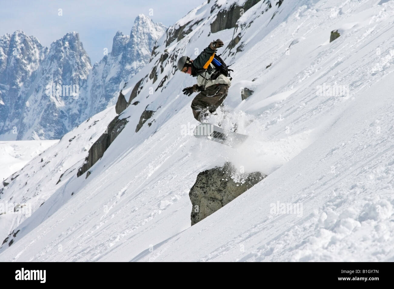 Snowboard jump hi-res stock photography and images - Alamy