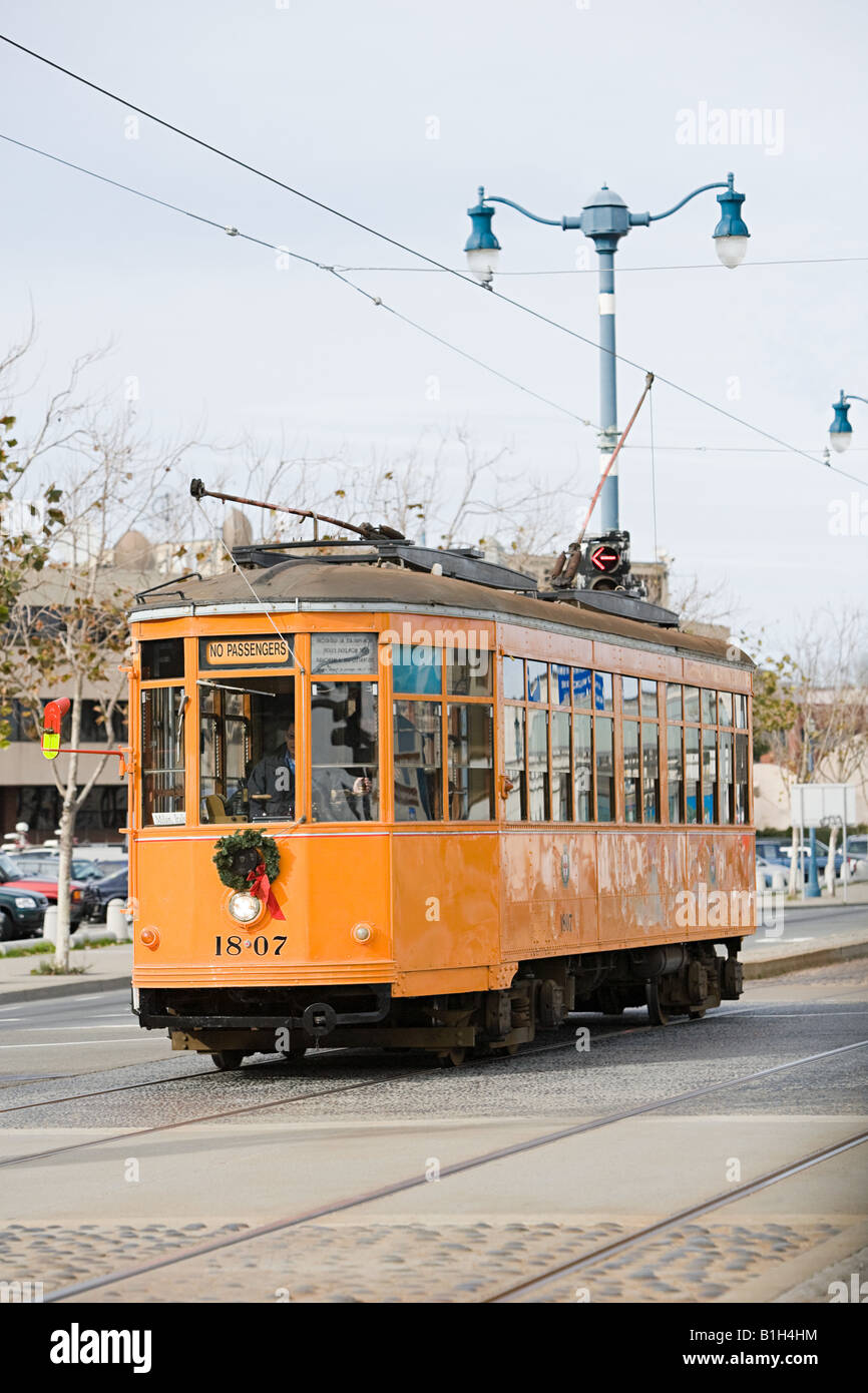 Christmas streetcar hi-res stock photography and images - Alamy
