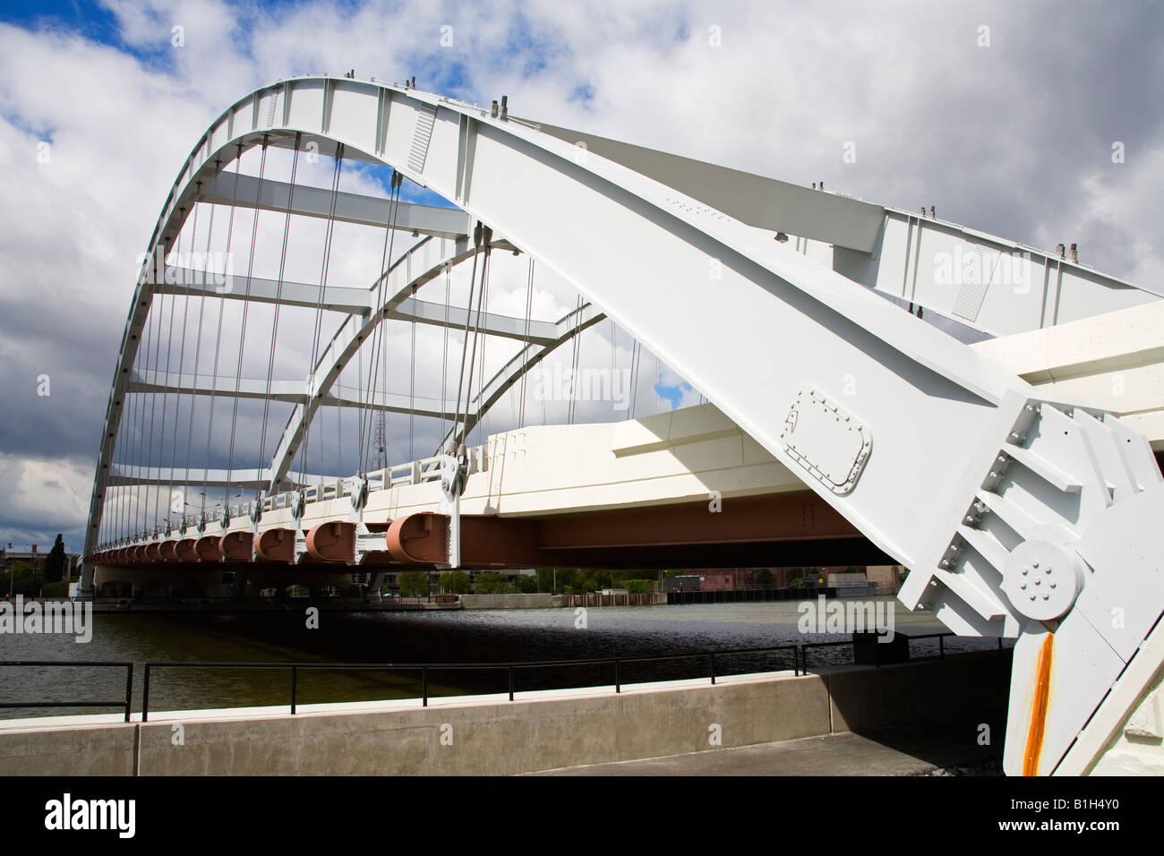 Bridge across a river, Frederick Douglass-Susan B. Anthony Memorial ...