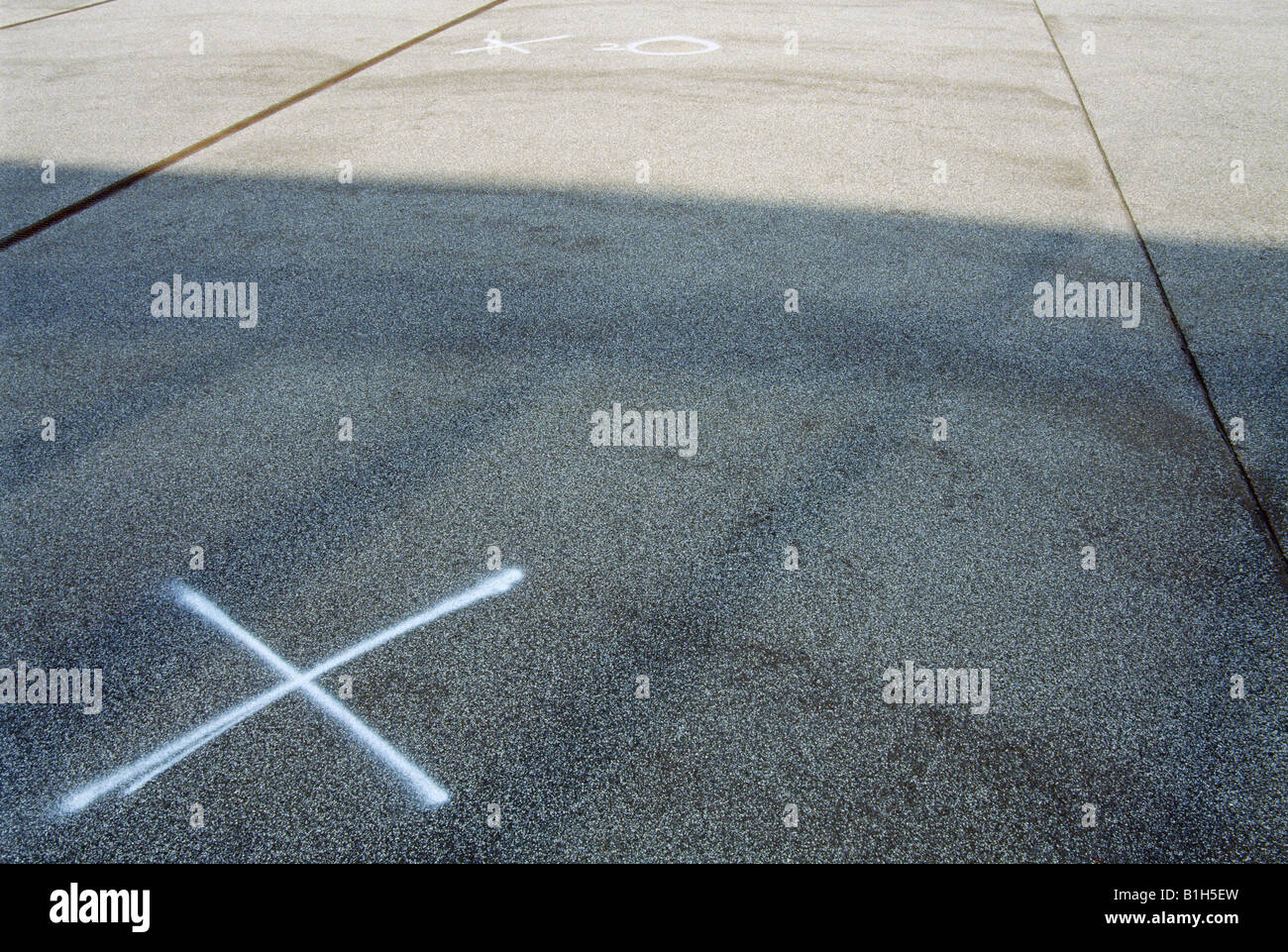 Markings On Pavement High Resolution Stock Photography and Images - Alamy