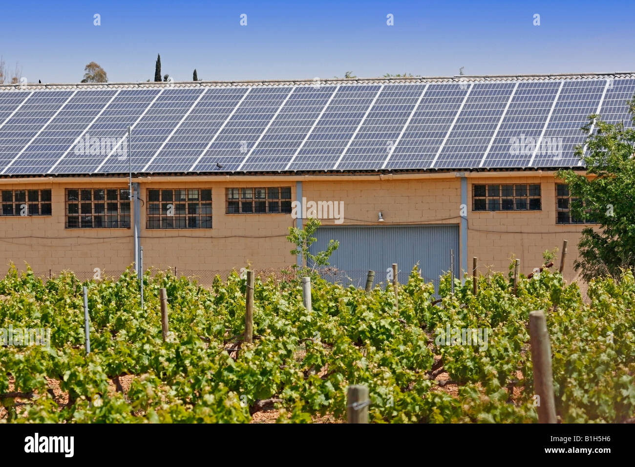 House with solar panel spain hi-res stock photography and images - Alamy