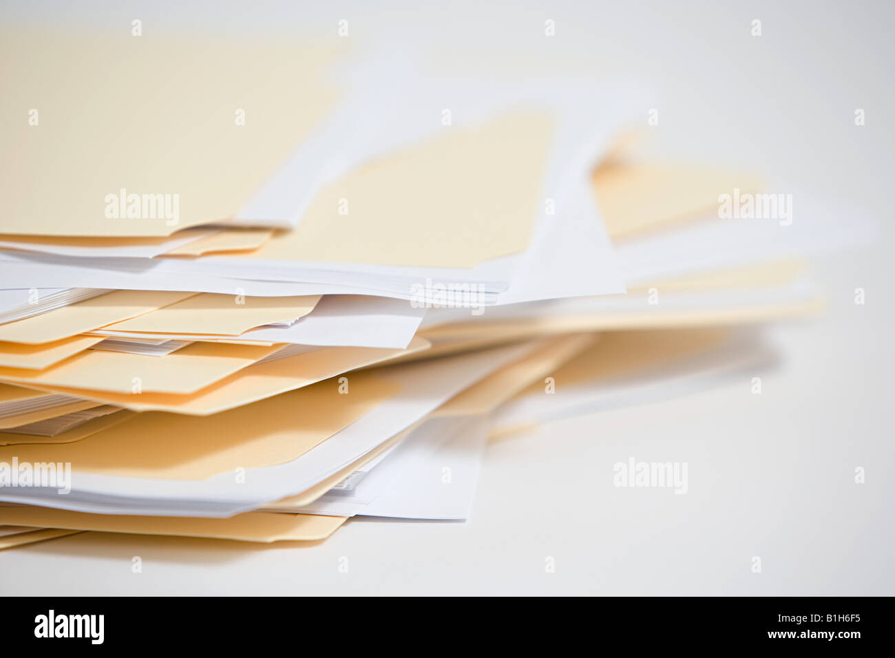 A stack of paperwork Stock Photo - Alamy