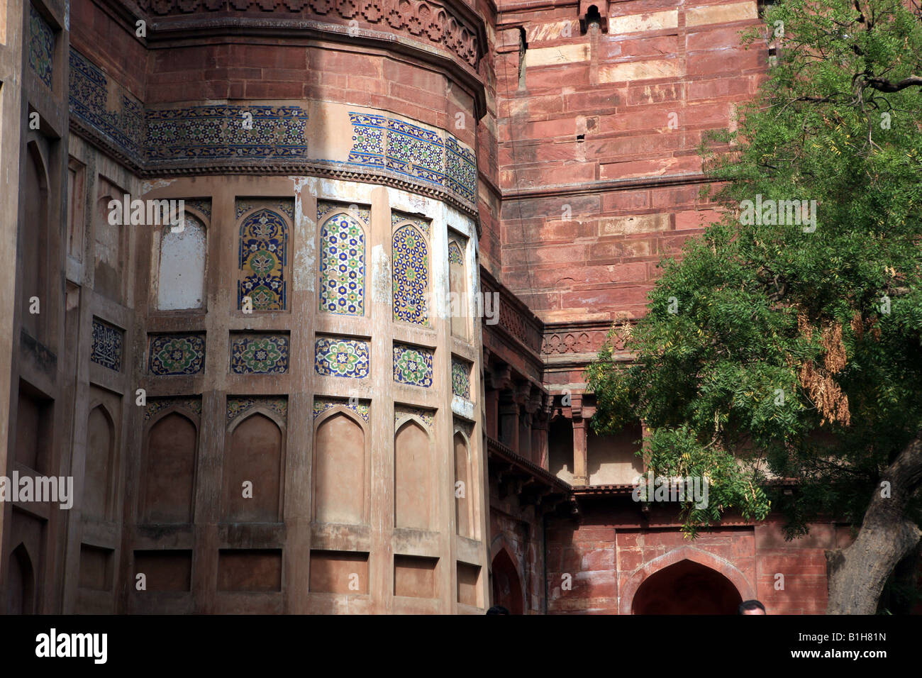 The Red Fort Agra India AKA Lal Qila Fort Rouge and Agra Fort India ...