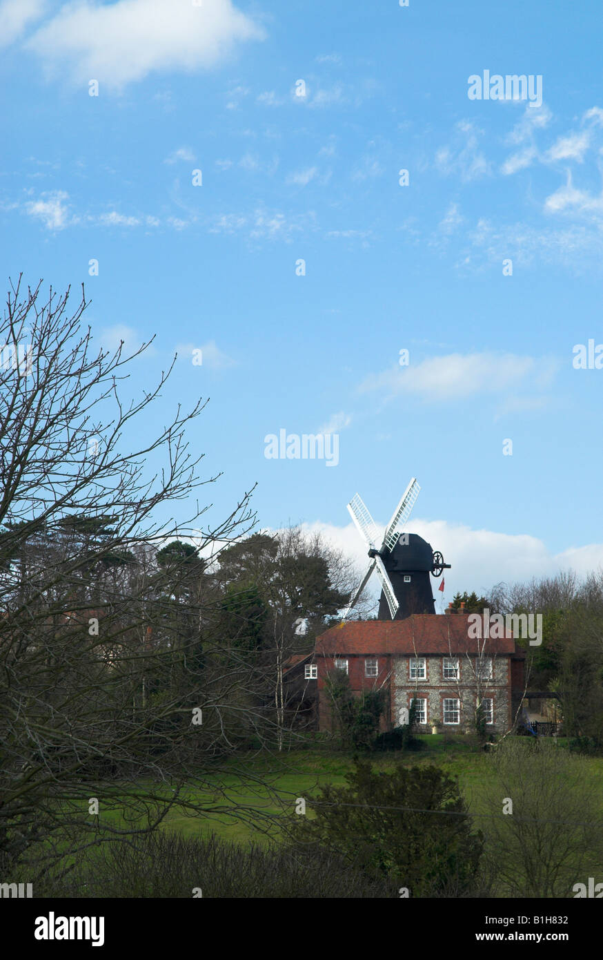 Hampshire windmill hi-res stock photography and images - Alamy