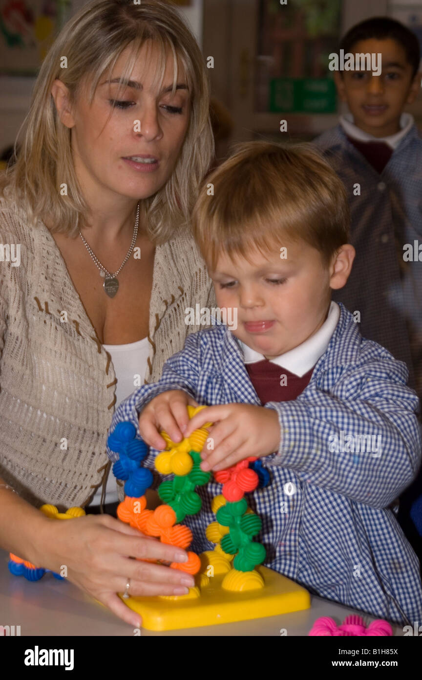 Enthusiastic teacher children hi-res stock photography and images - Alamy