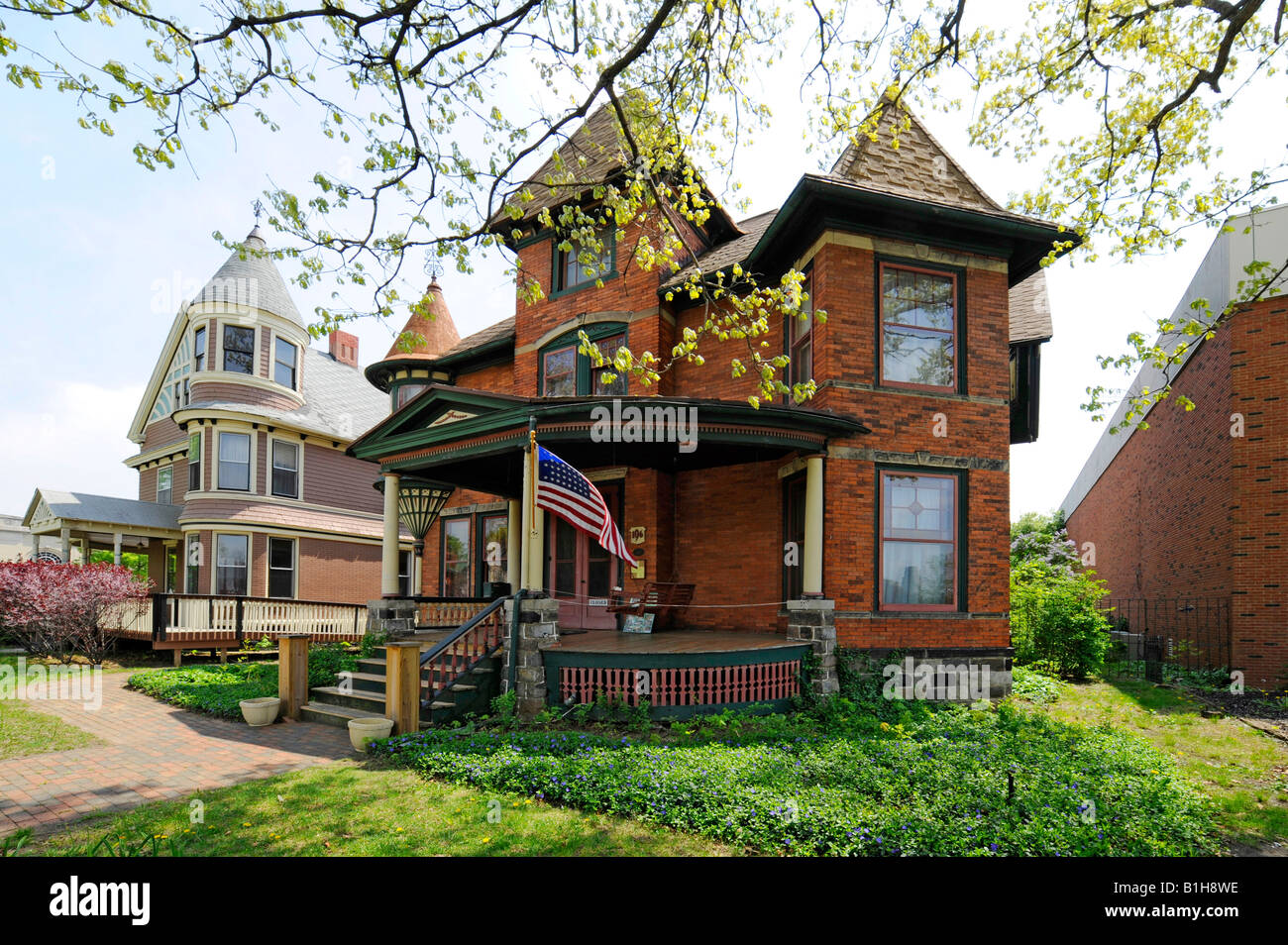 Kimball House Museum Battle Creek Michigan Stock Photo - Alamy