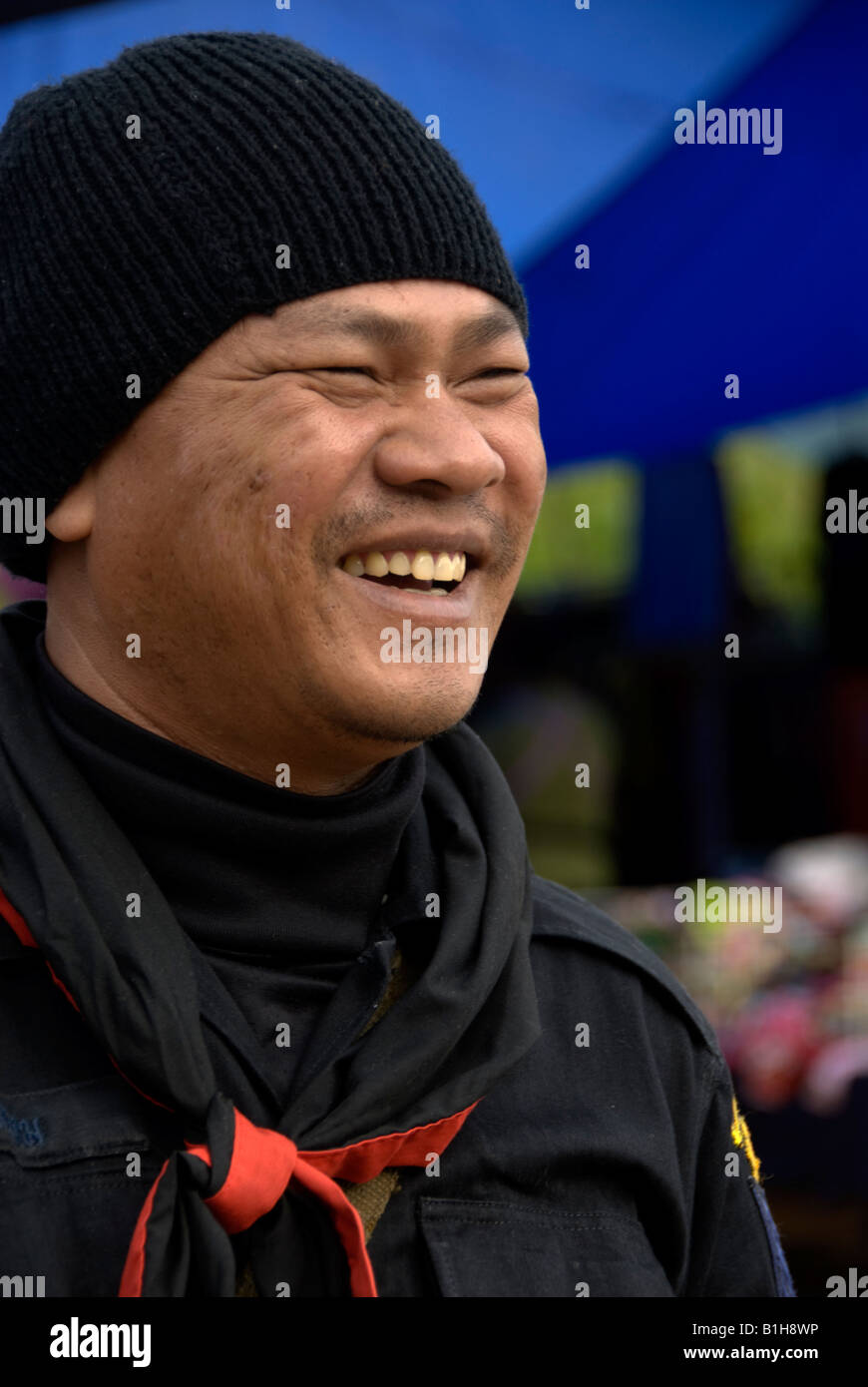 Security guard laos hi-res stock photography and images - Alamy