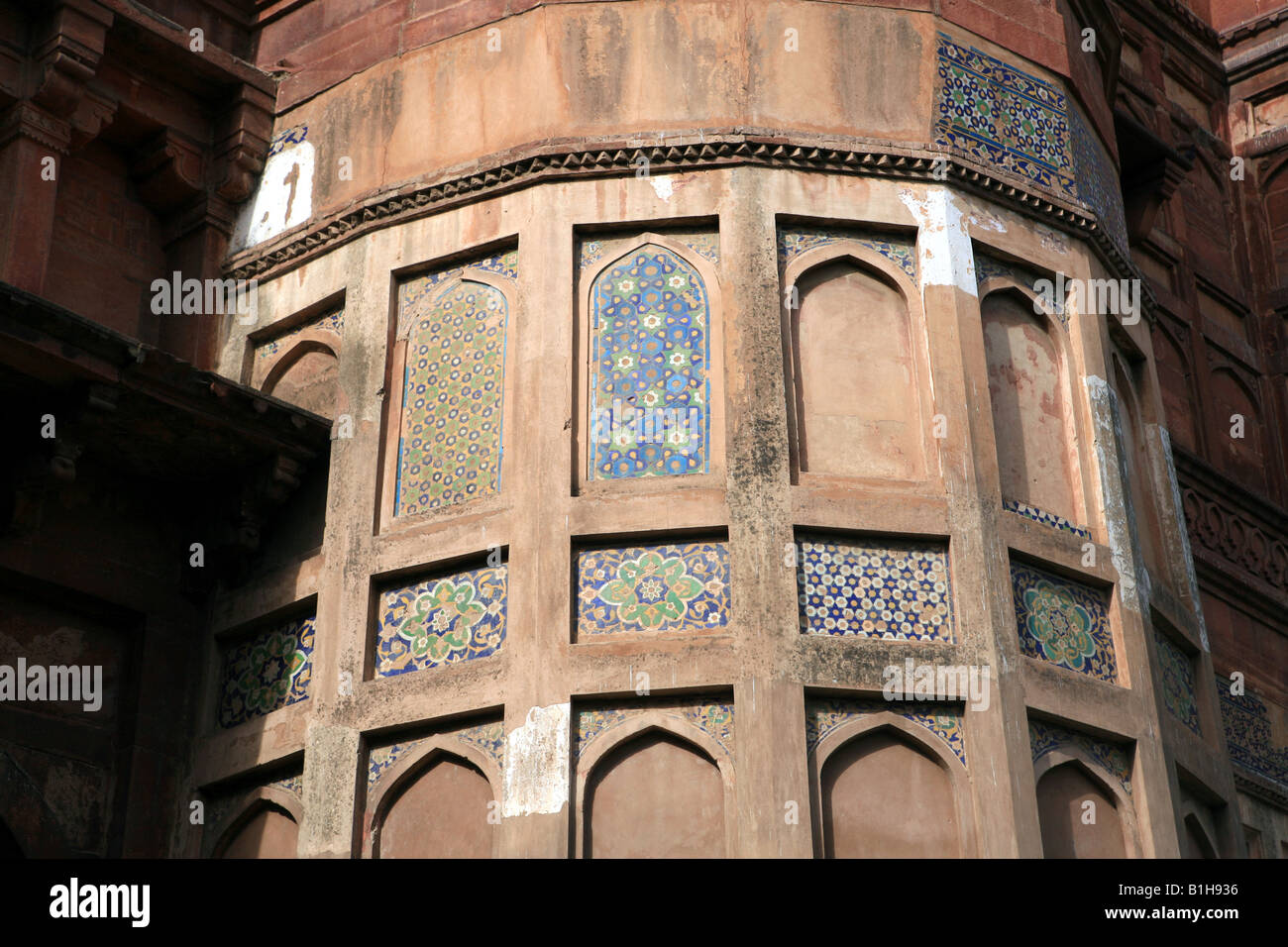 The Red Fort Agra India AKA Lal Qila Fort Rouge and Agra Fort India ...