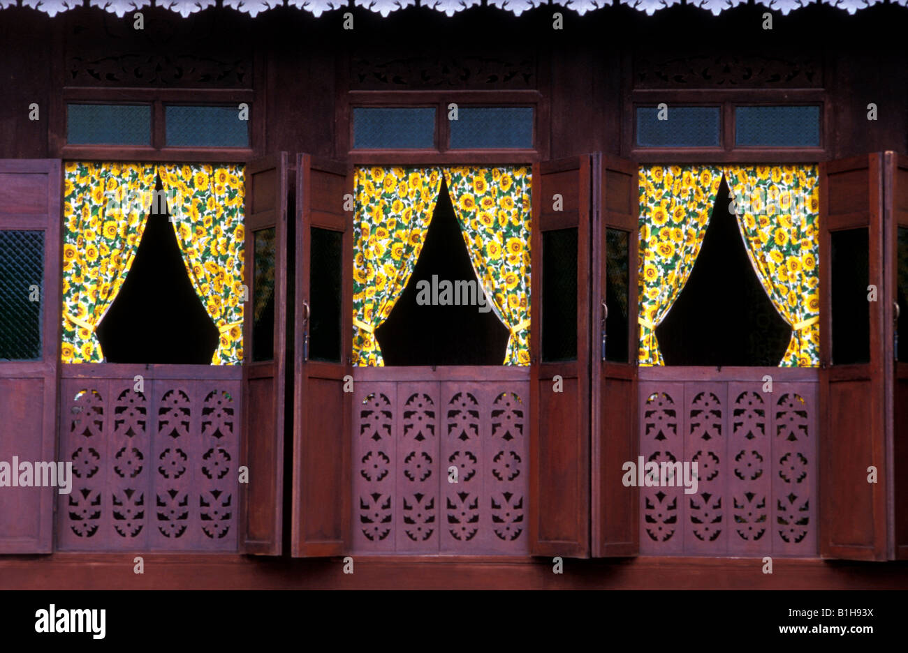 house in kampung seriminyak serkam panthai near melaka malaysia Stock ...